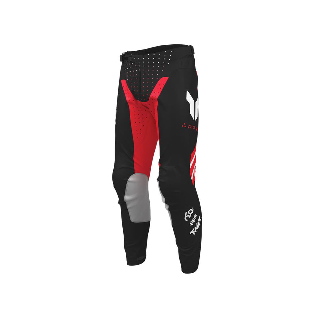THOR MX PANT LAUNCHMODE FUTURA BLACK/RED – City Honda Manawatu